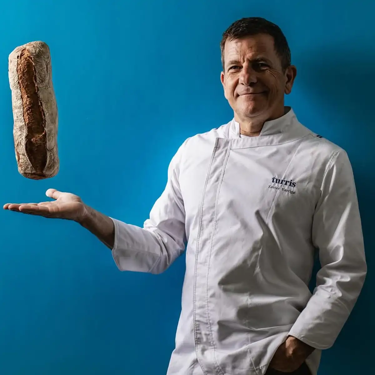 Xavier Barriga, maestro panadero: "Para no tirar el pan seco lo freímos con una gotita de aceite ...