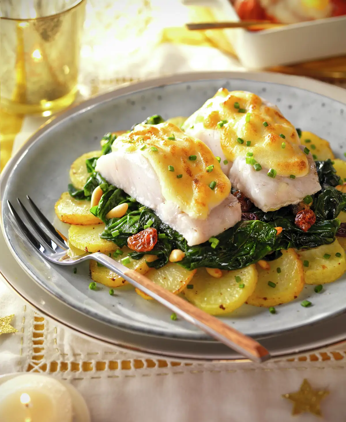 Merluza con guisantes, patatas y huevo duro, un guiso fácil con un ...
