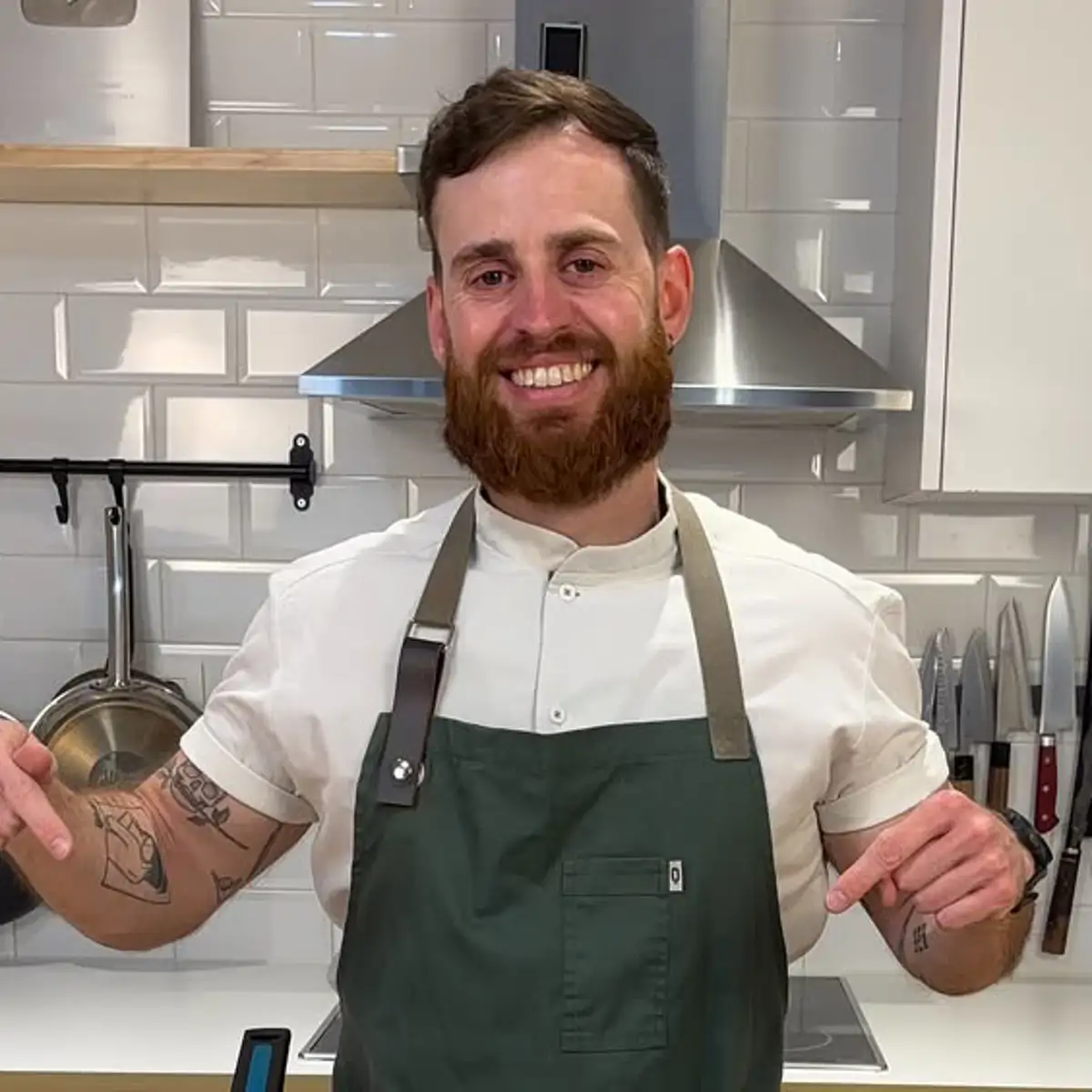 Chef Alfredo Vozmediano, sobre su crema de setas con bacon crujiente ...