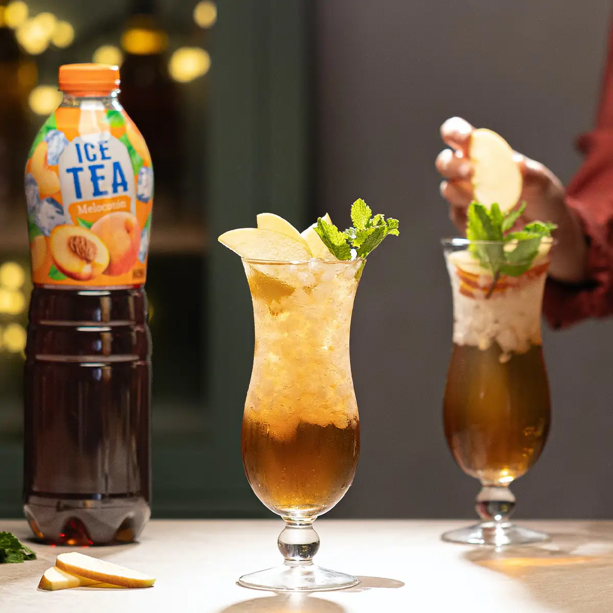 Melocotón Ice, un cóctel sin alcohol para celebrar la llegada del Año Nuevo