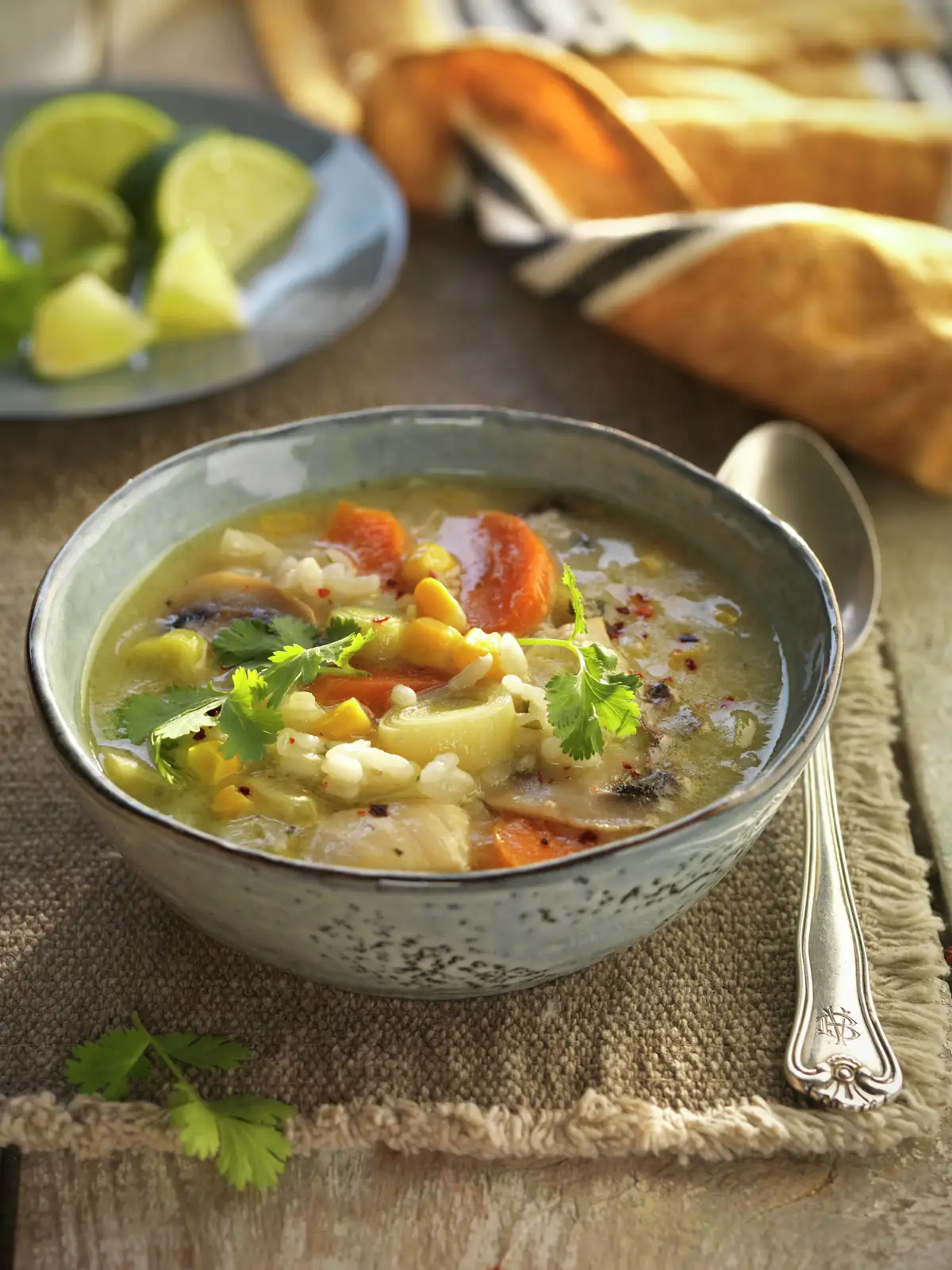 Sopa de tomate, cebolla, zanahoria, cebollino y aceitunas negras ¡muy ...