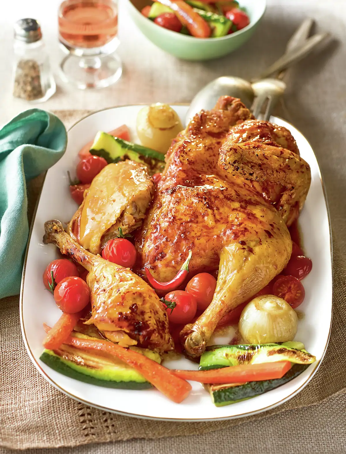 El pollo asado con patatas de Jordi Cruz