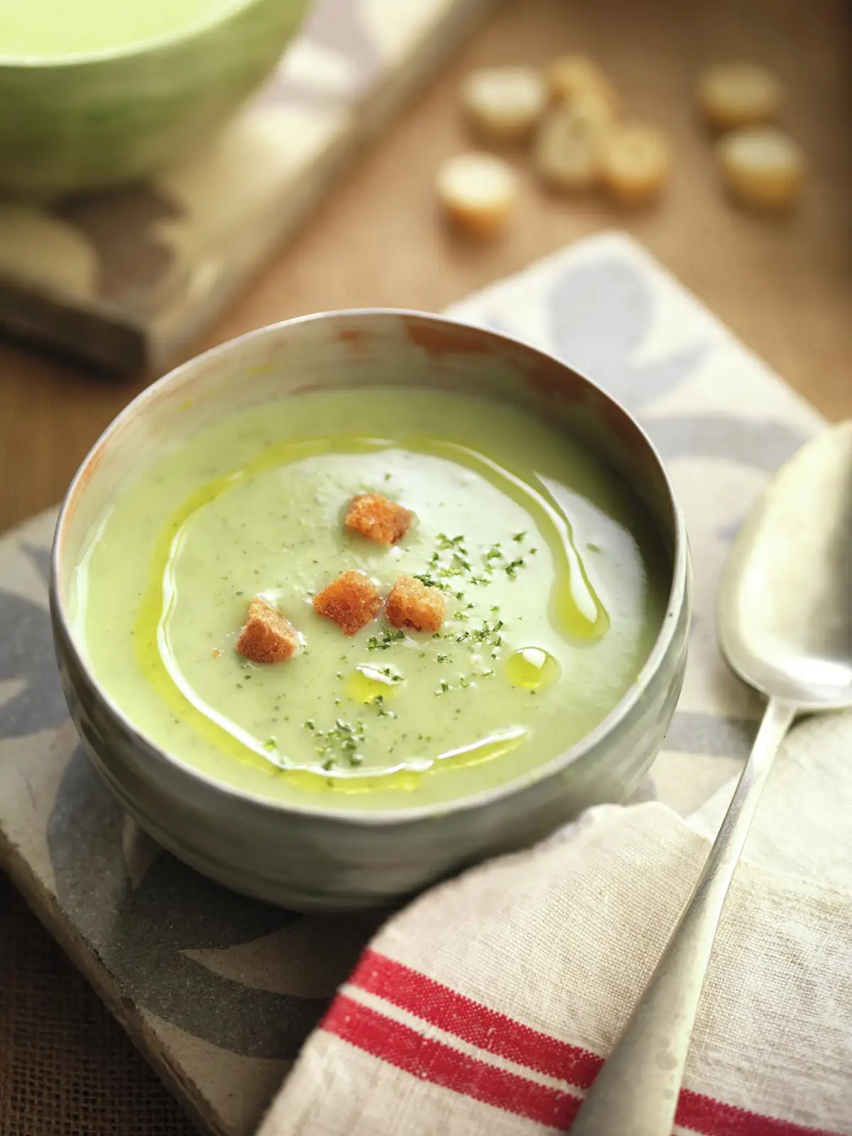 Chef Roberto Bosquet: "Para hacer esta crema de calabacín cremosa solo ...