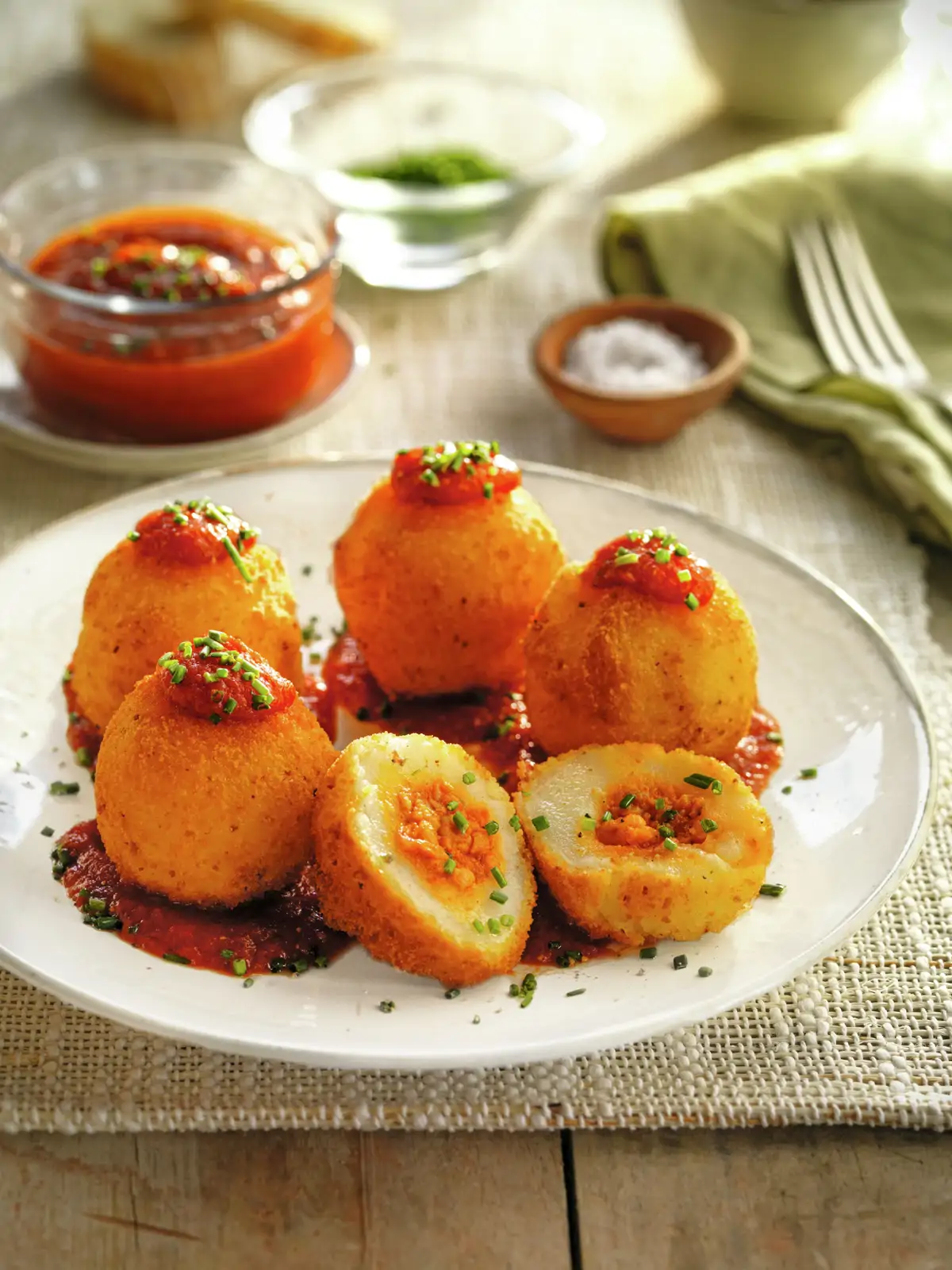 La bomba de patata y carne de Loles León