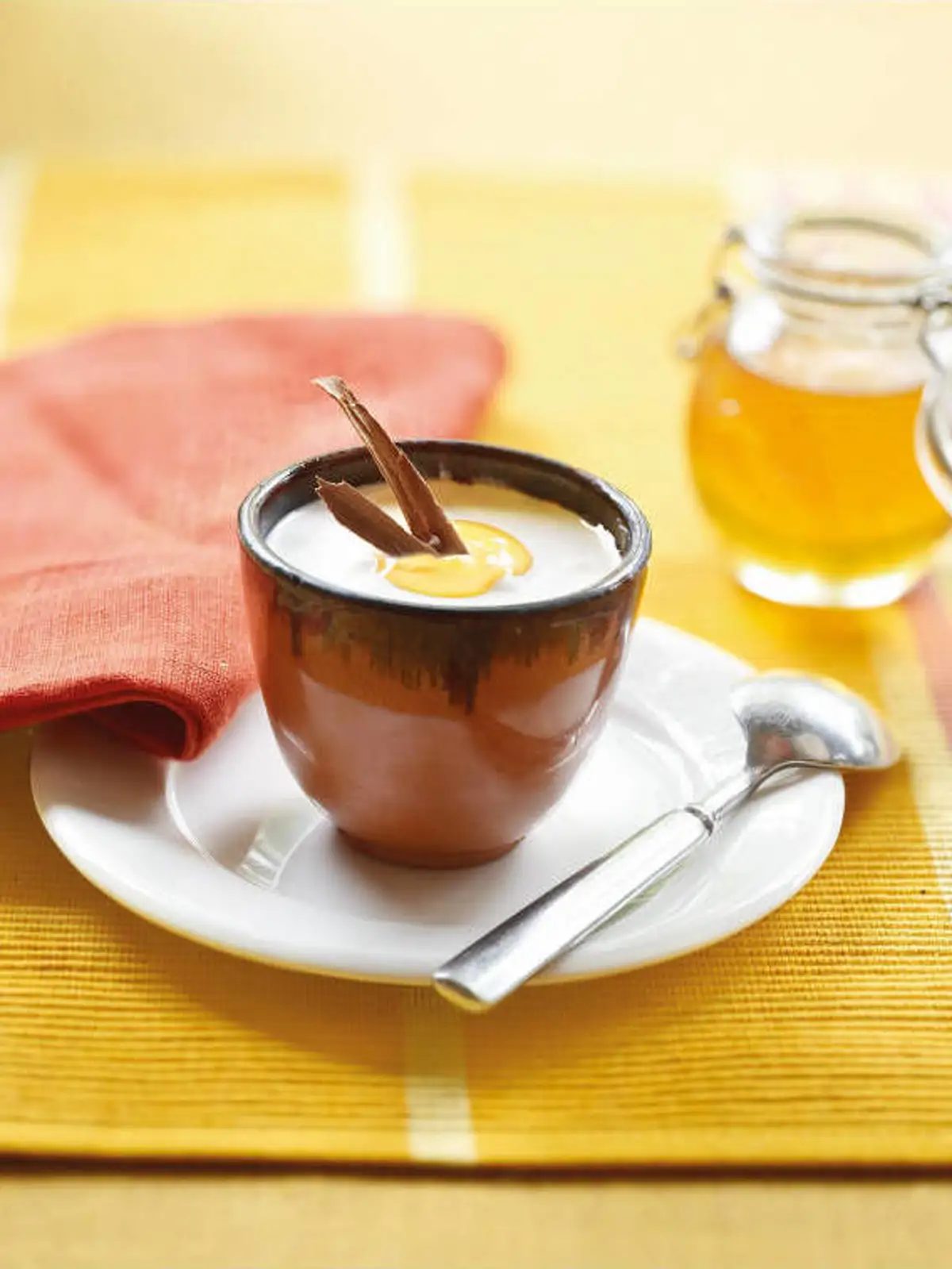 La cuajada con miel del chef David de Jorge