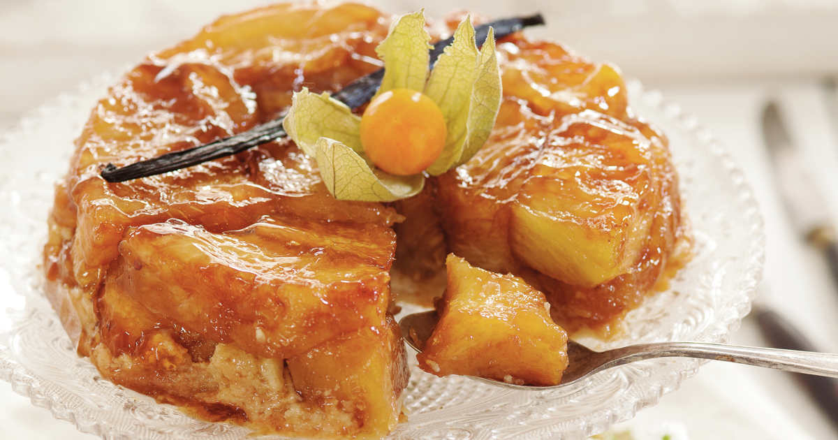 Tarta invertida de piña: una exquisita (y fácil) variación de la Tatin ...