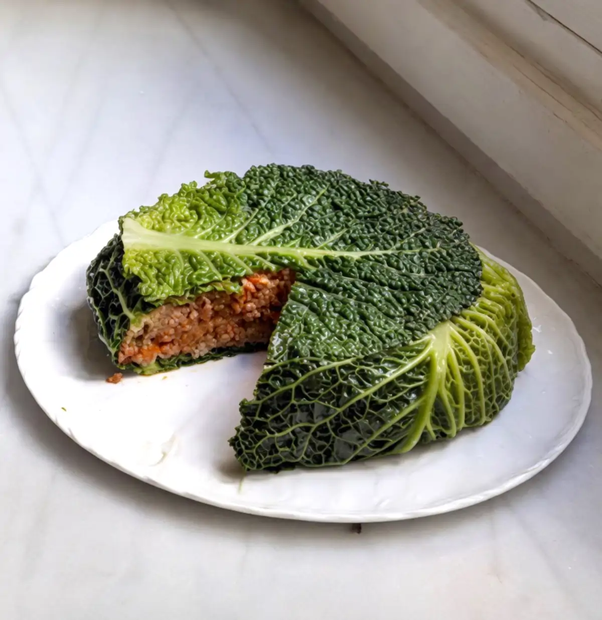 Pastel de col con carne picada y verduras de la chef Samantha Vallejo ...