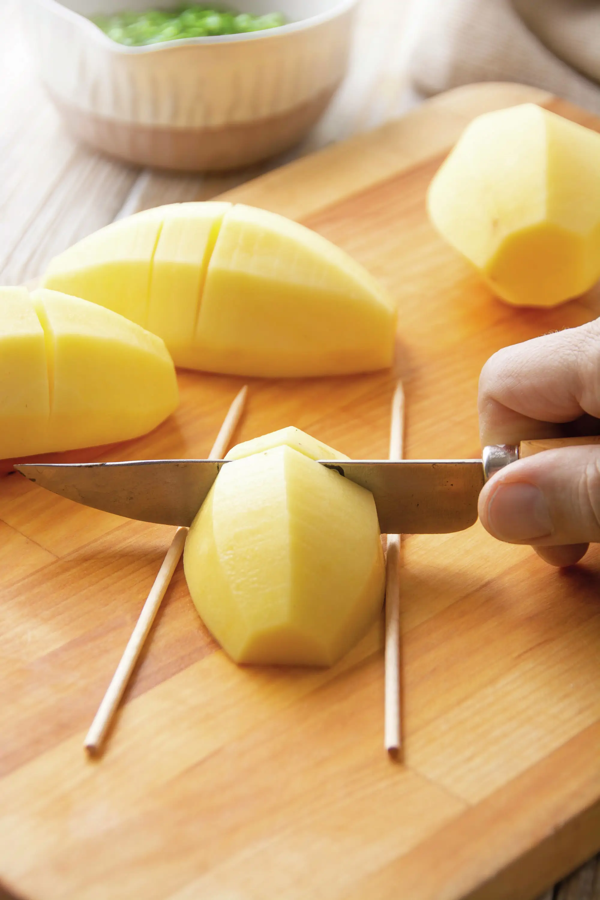 Chuletero de cerdo con costra crujiente y patatas hasselback: un tándem ...