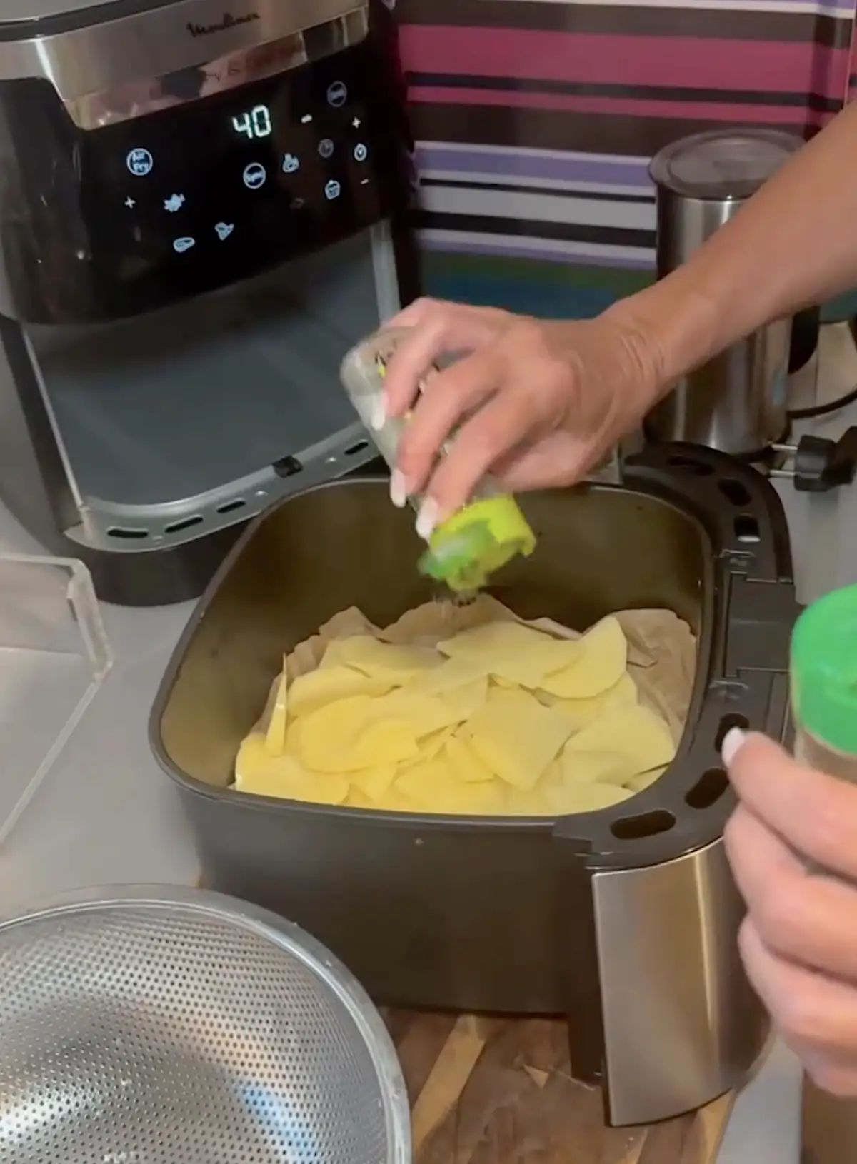 Makoke: "Para hacer unos huevos fritos con patatas en modo fit, haz las ...