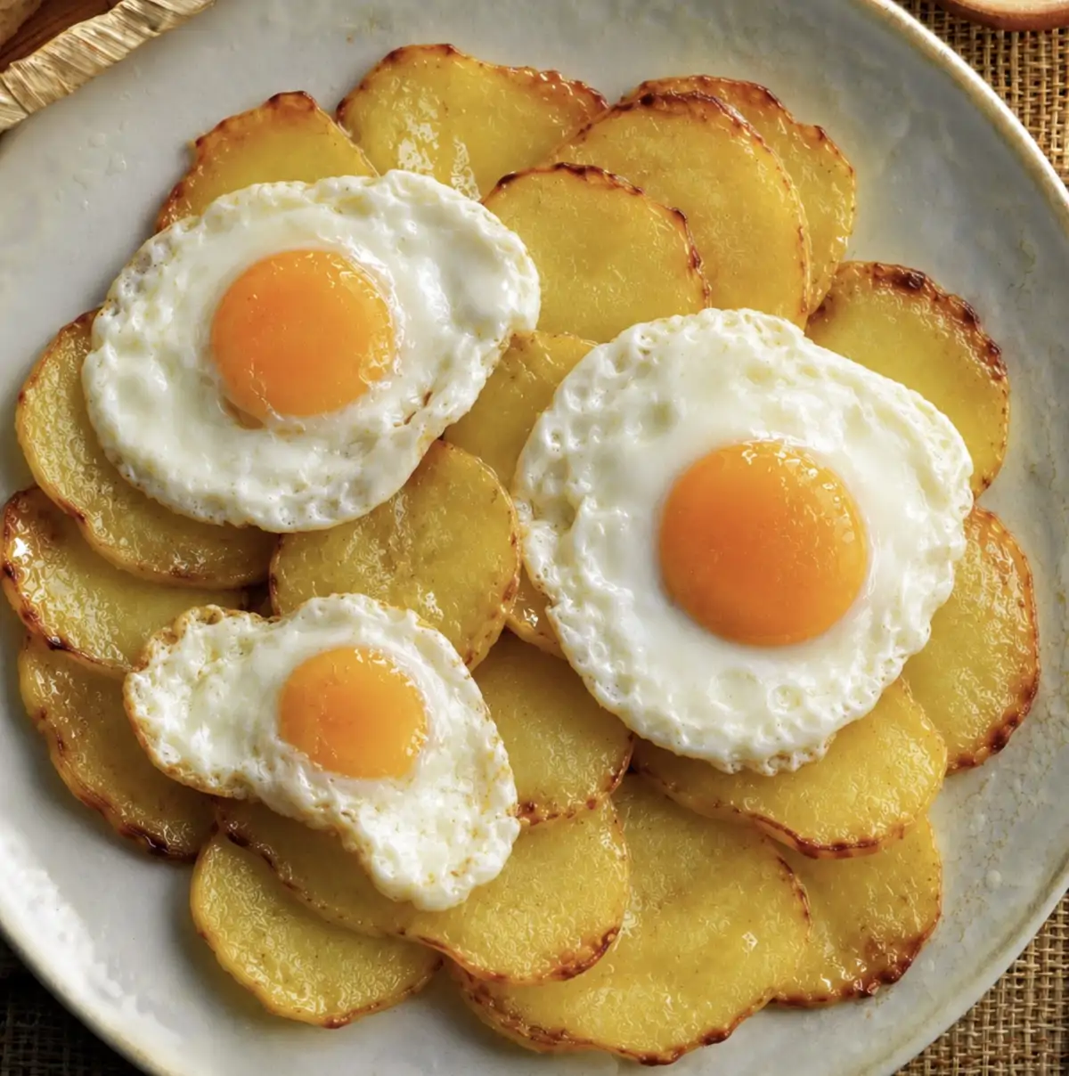 Makoke: "Para hacer unos huevos fritos con patatas en modo fit, haz las ...