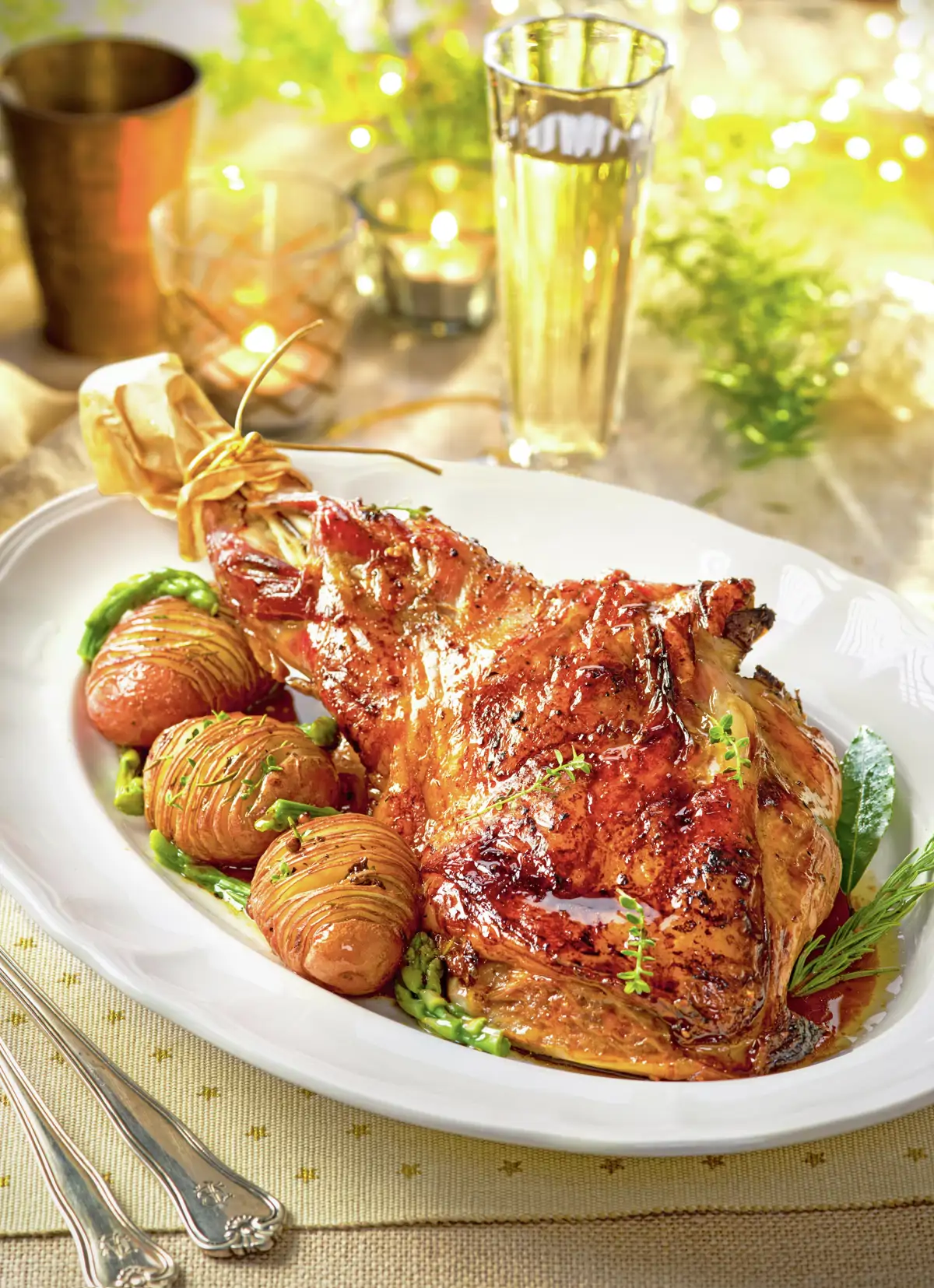 Chuletero de cerdo con costra crujiente y patatas hasselback: un tándem ...
