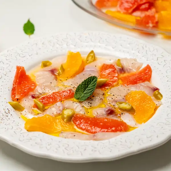 Carpaccio de lubina con cítricos: un plato fácil y elegante que llenará ...
