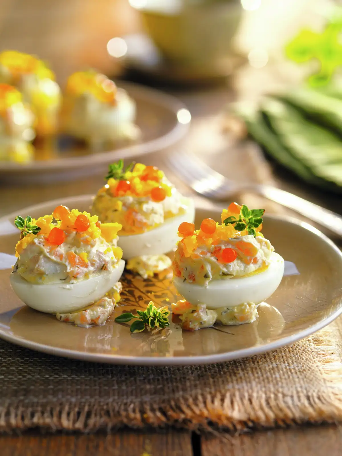 Huevos rellenos rebozados, la receta más original, sabrosa y crujiente
