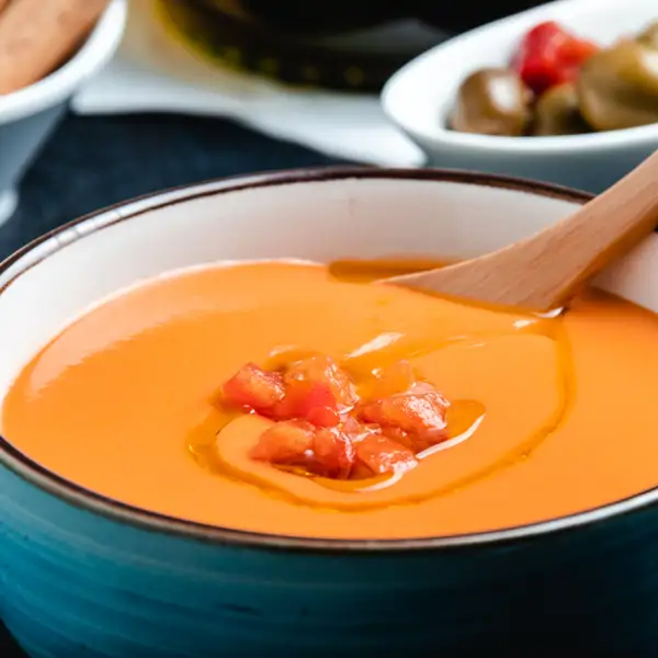Cómo preparar un gazpacho de albaricoque riquísimo ¡en 15 minutos!